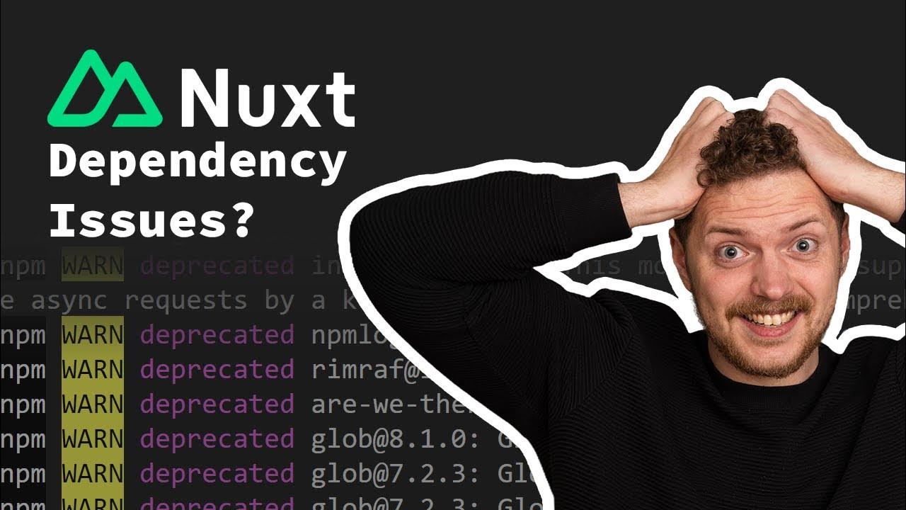 🚨 Dependency warnings in a fresh Nuxt application? - YouTube