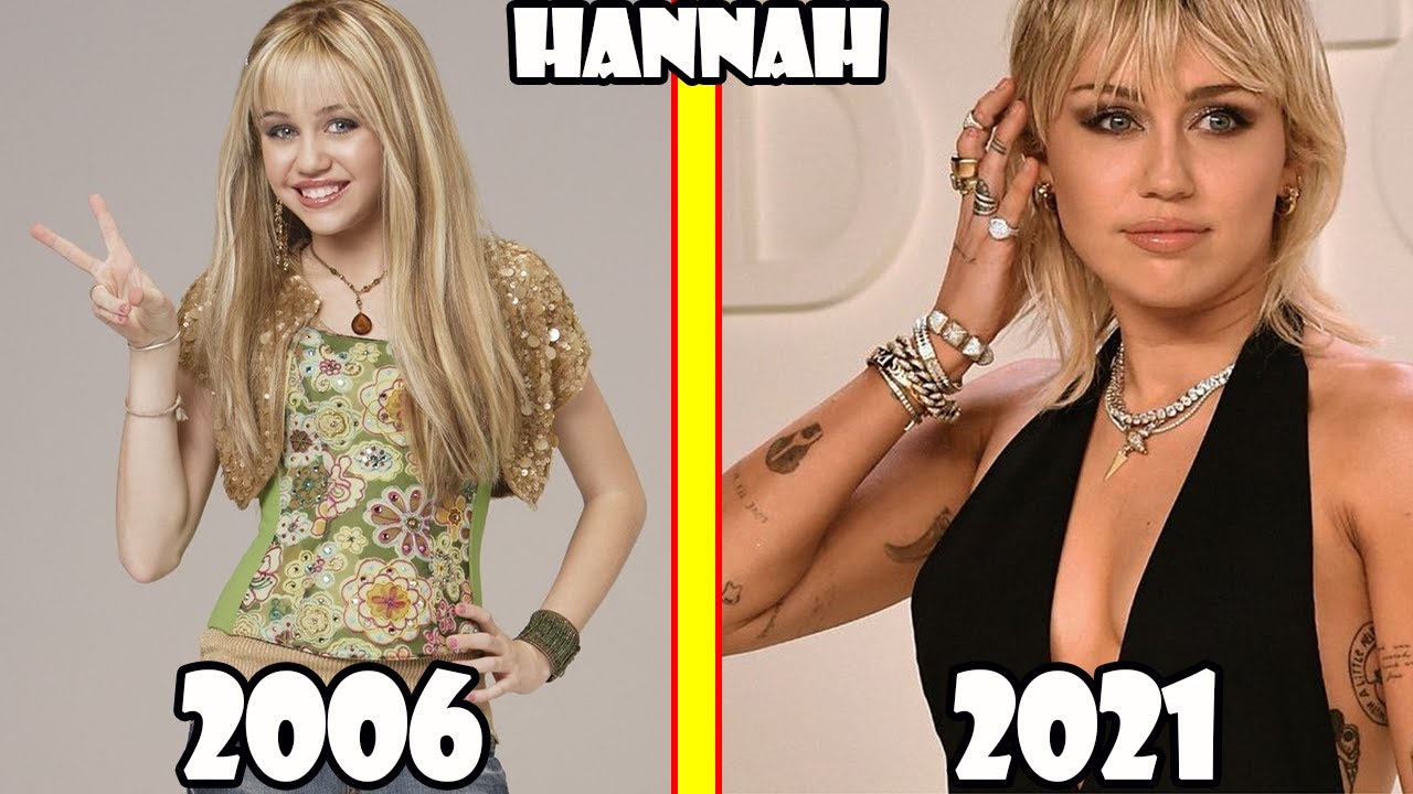Hannah Montana Before and After 2021 (The Television Series Hannah ...