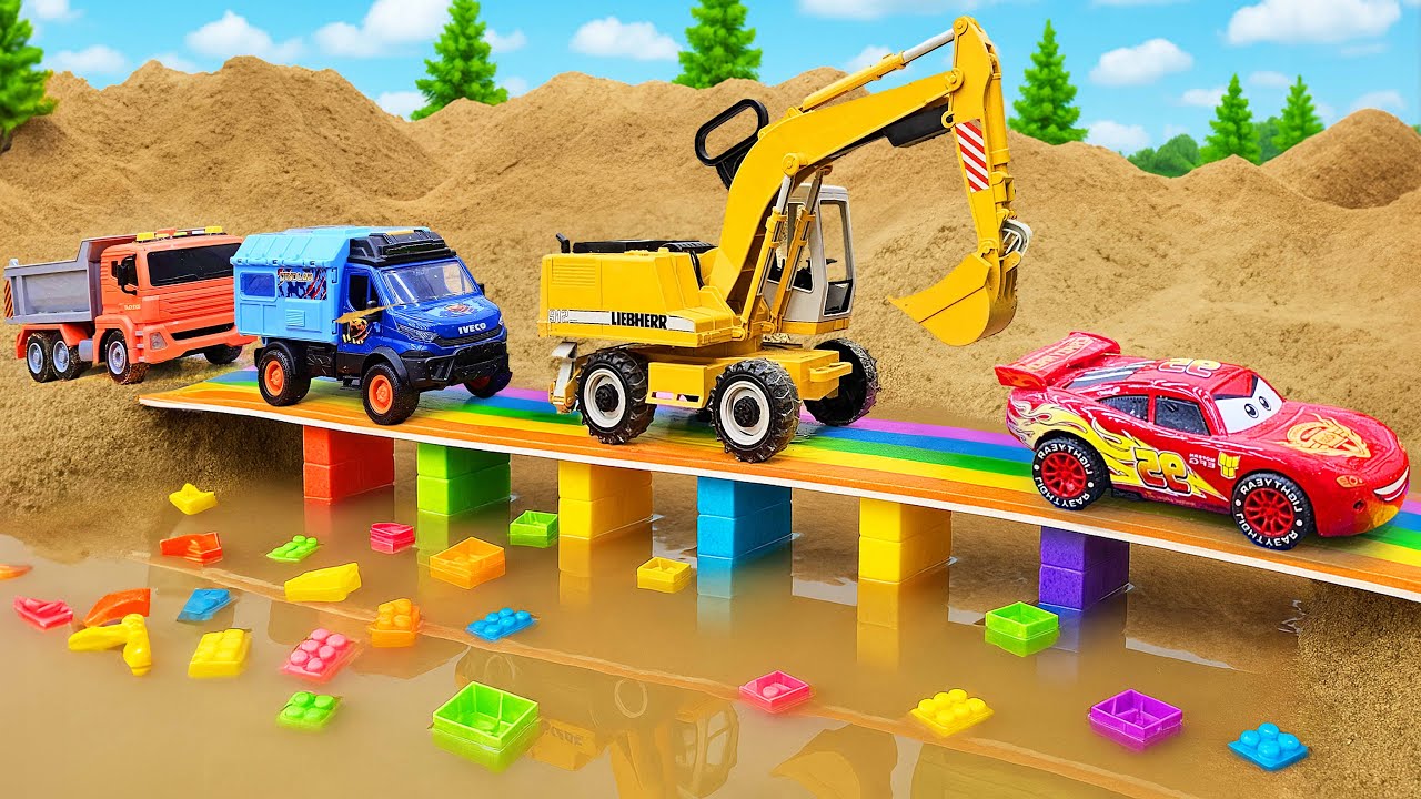 Diy tractor mini Bulldozer to making concrete road | Construction ...