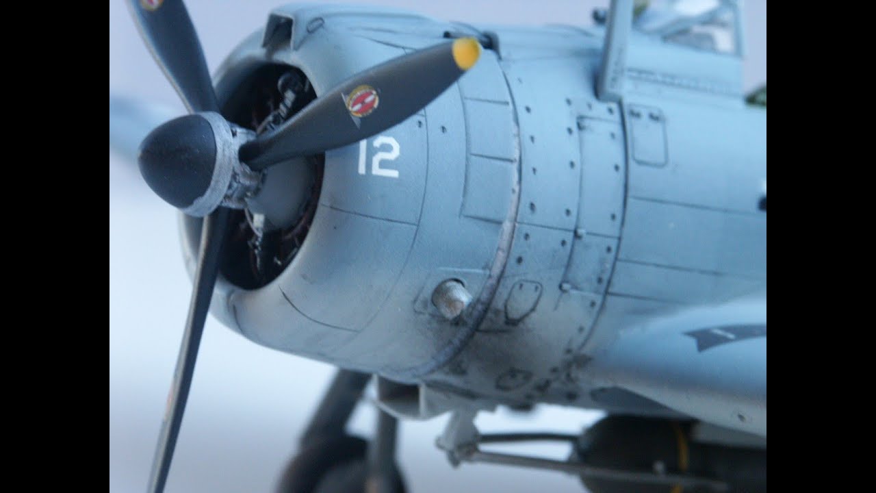 Accurate Miniatures 1/48 SBD-3 Dauntless Build - YouTube