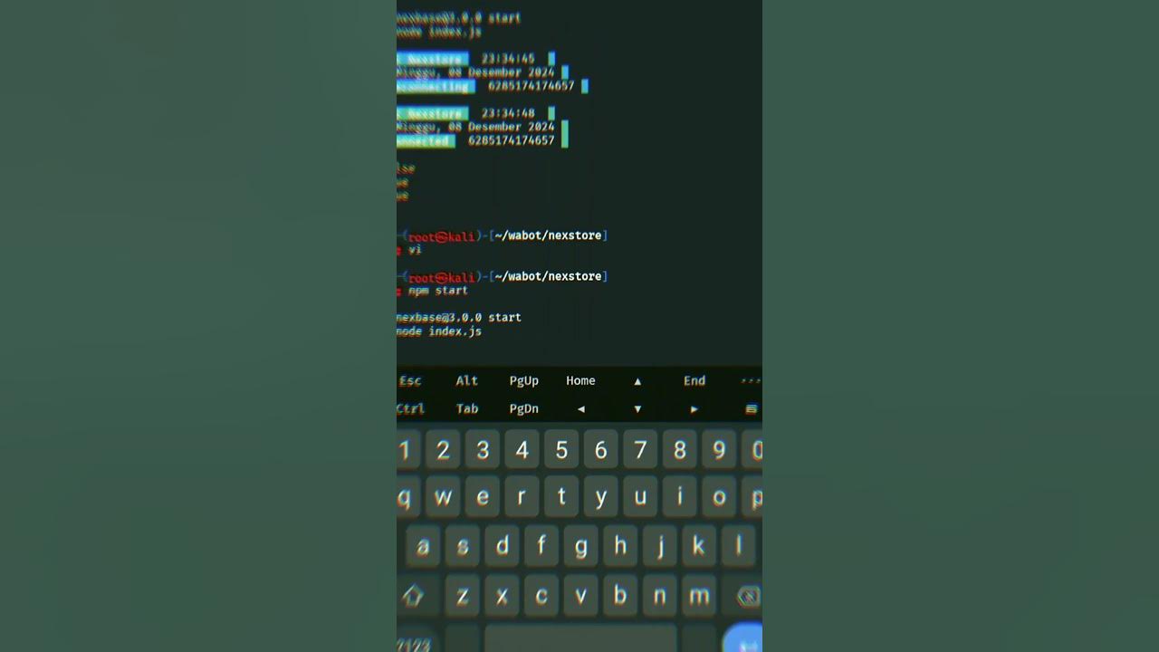 Greeting Message #wabot #nodejs #whatsapp #javascript - YouTube
