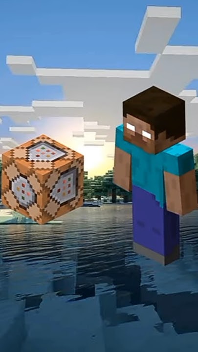 Herobrine VS Command Block? 🤔 #minecraft #viral #herobrine - YouTube