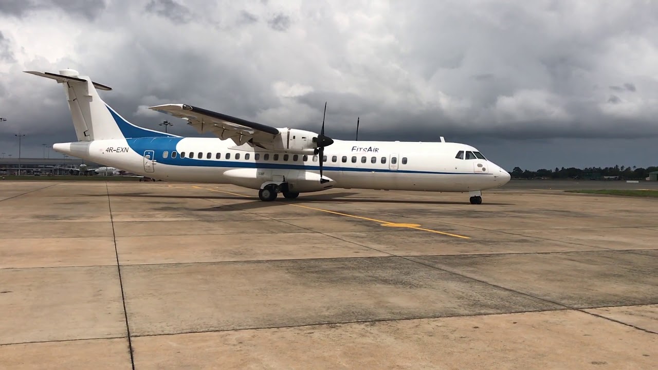 ATR-72 200 Engine start - FitsAir - YouTube