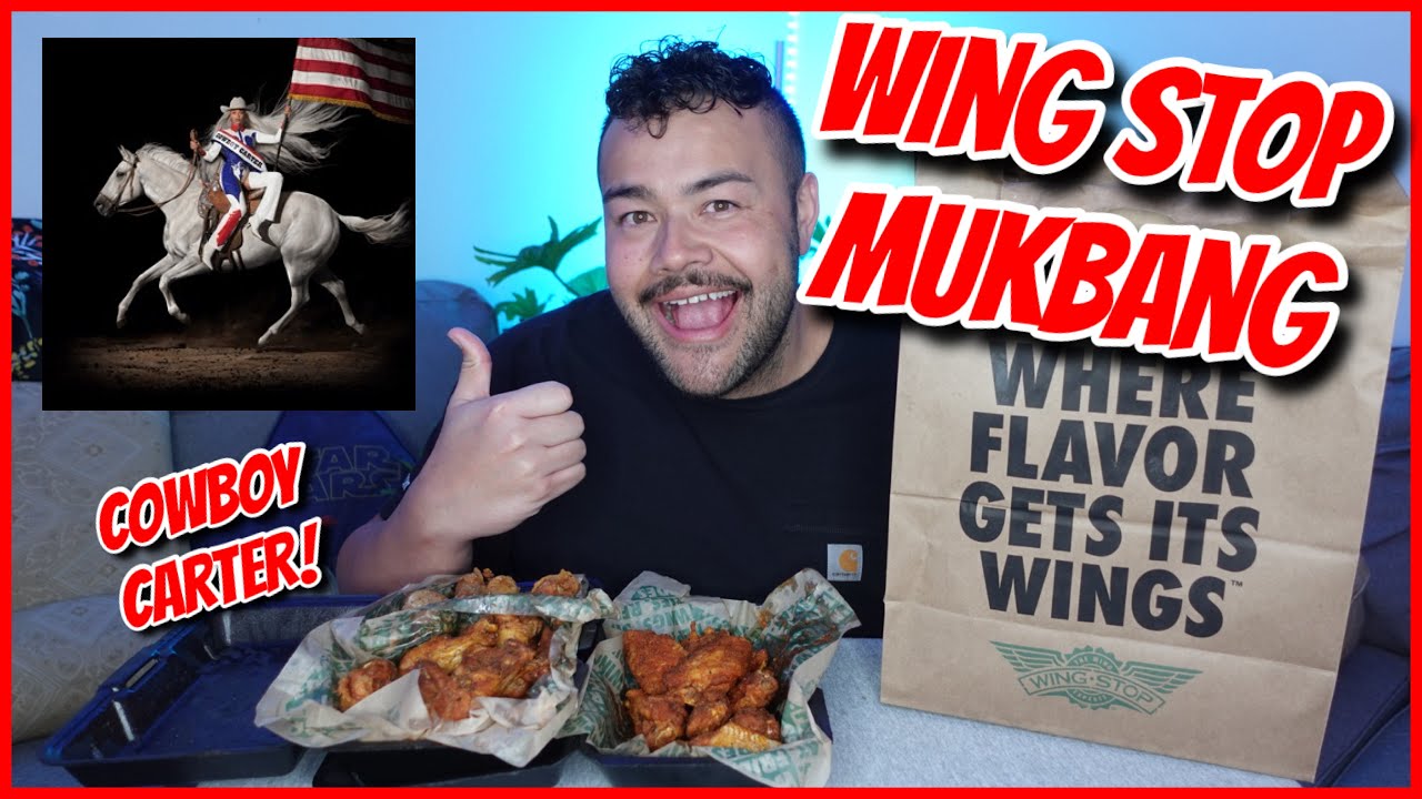 Wing Stop Mukbang | Let's Talk Cowboy Carter - YouTube