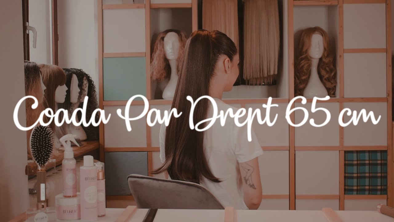 Coada Par Drept Saten Natural 65 cm - Look-uri super cool sub 190 lei ...