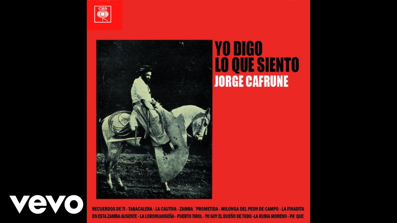 Jorge Cafrune - Zamba Prometida (Official Audio) - YouTube