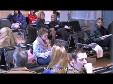Nivea Stress Test, Girl at Airport Prank