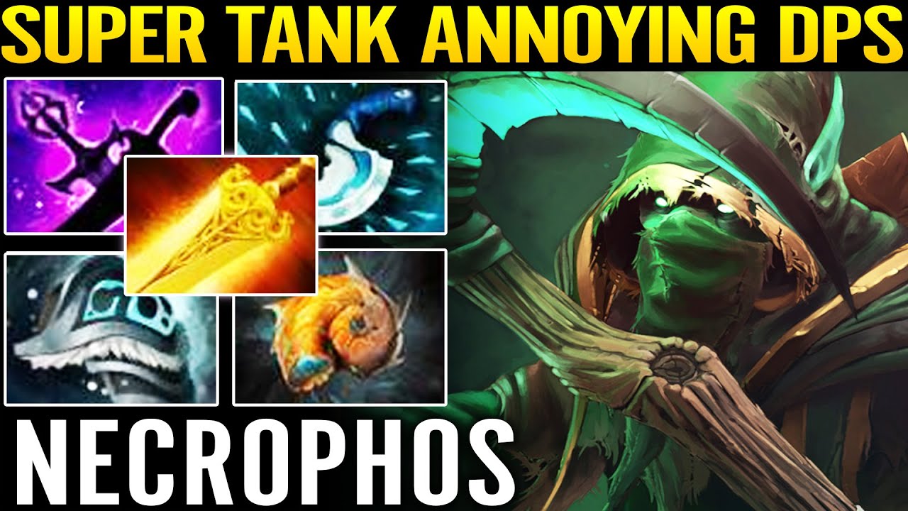 WTF 14Mins Radiance Build Mid Necrophos 21Kills Non-stop Heal & Kill Truly Dominate MidLane DotA ...