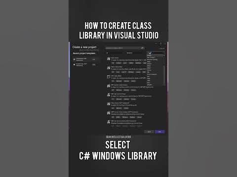 Create a Class in Visual Studio - YouTube