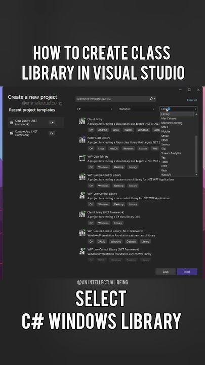 Create a Class in Visual Studio - YouTube