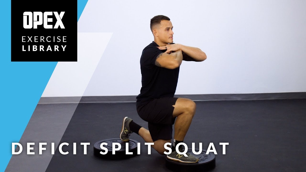 Deficit Split Squat - OPEX Exercise Library - YouTube