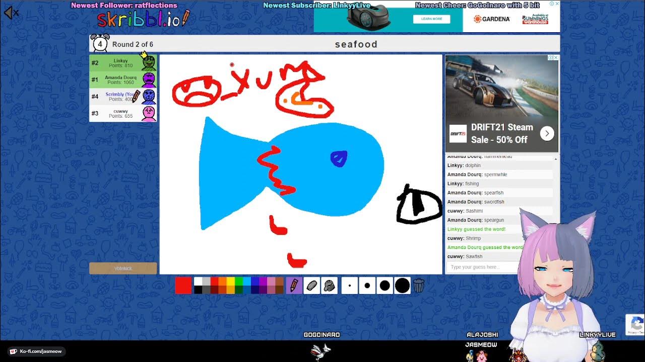 Skribbl.io and Gartic Phone chaos - YouTube