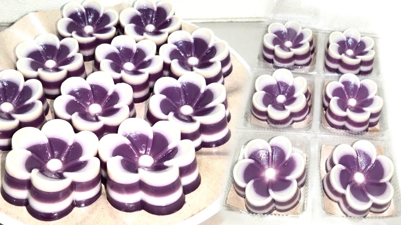 IDE JUALAN!! KUE LAPIS BUNGA SUPER CANTIK MANIS - YouTube