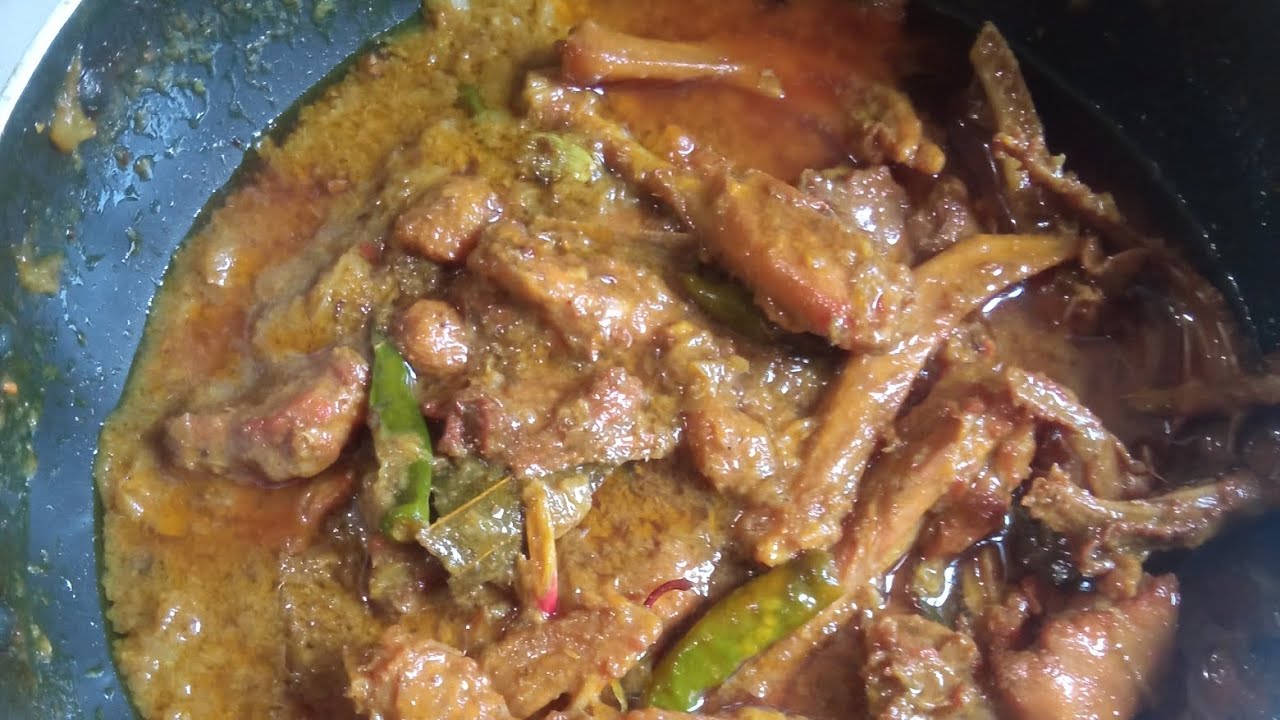 মজাদার হাঁসের মাংস রেসিপি (Duck bhuna recipe) - YouTube