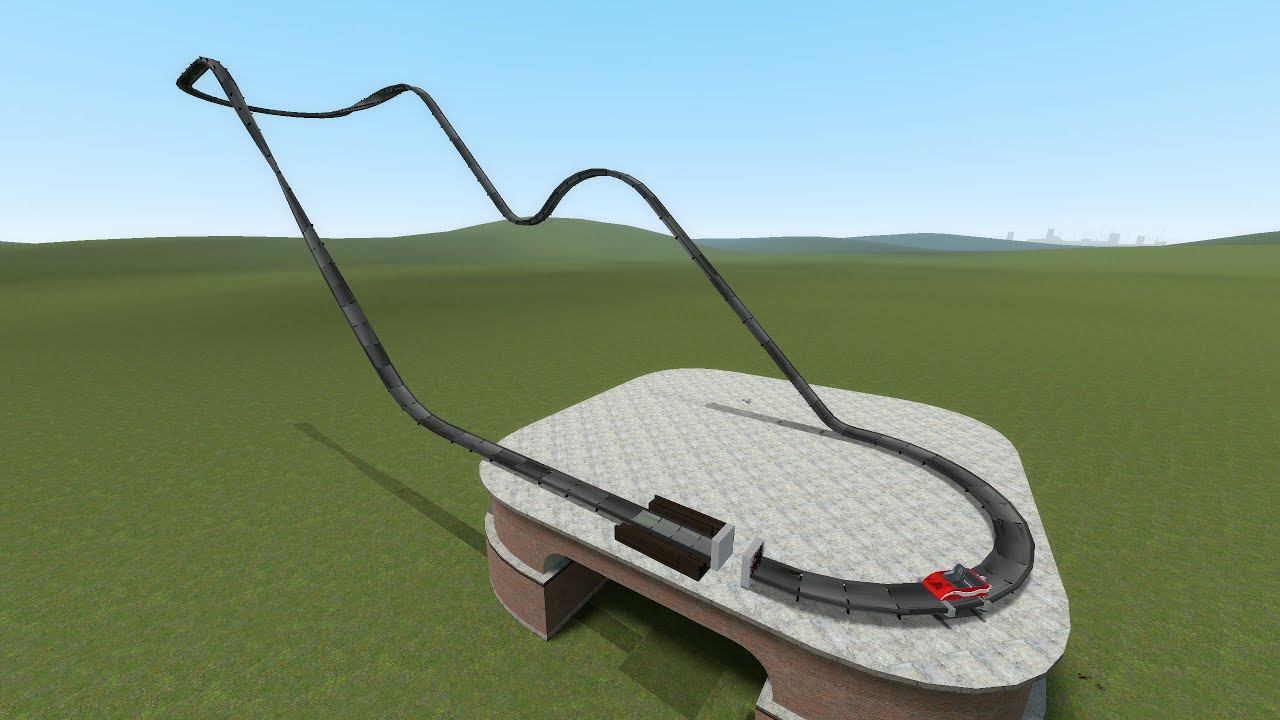 gmod roller coaster - YouTube