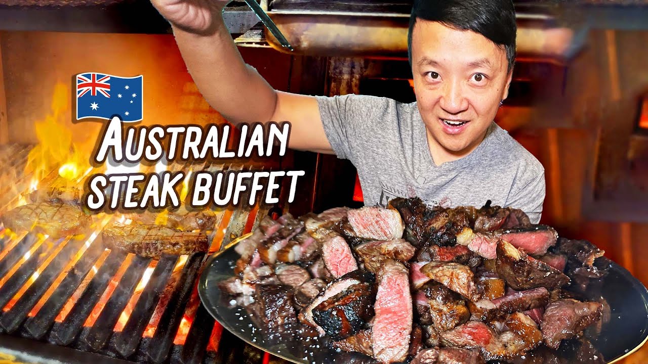 ALL YOU CAN EAT Australian Steakhouse Buffet & World's GREATEST "Fish ...