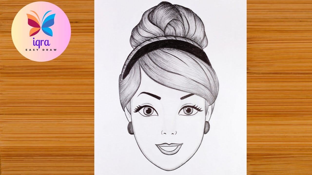 Disney Princess Cinderella Drawing || How to Draw Cinderella Easy Step ...