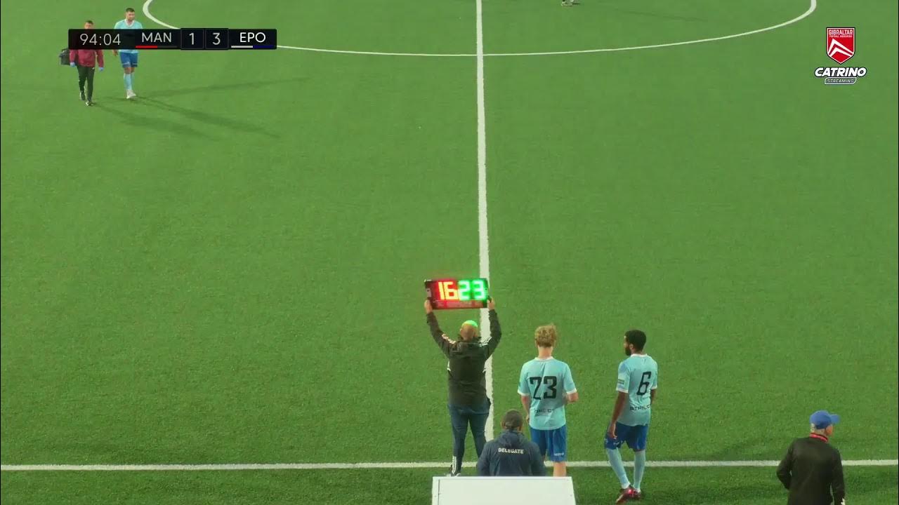 Manchester 1962 FC - Europa Point FC | GFL 23/24 Championship | Matchday 5 - YouTube