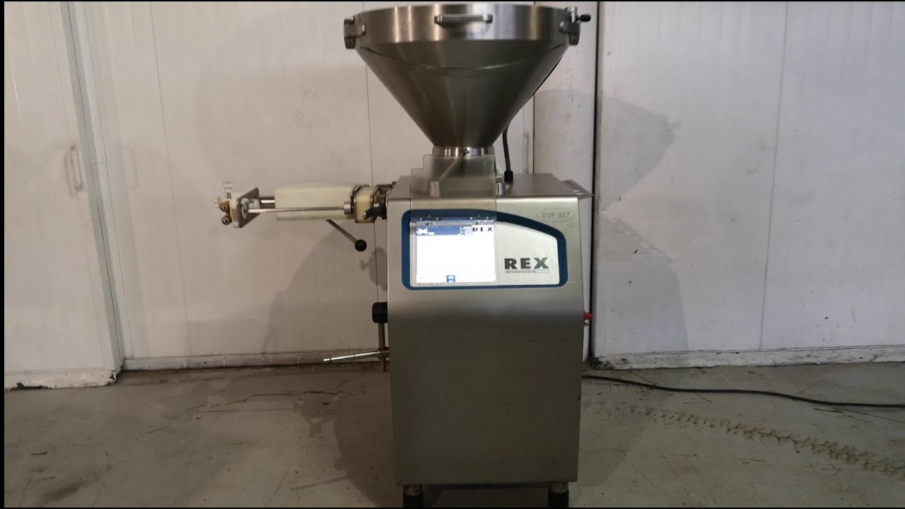 Rex RVF 327 Vacuum Filler - YouTube