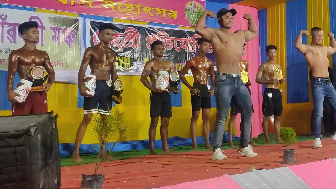 MR.Baksa bodybuilding Final round //Bangchiary vlogs//At jalah @viral ...