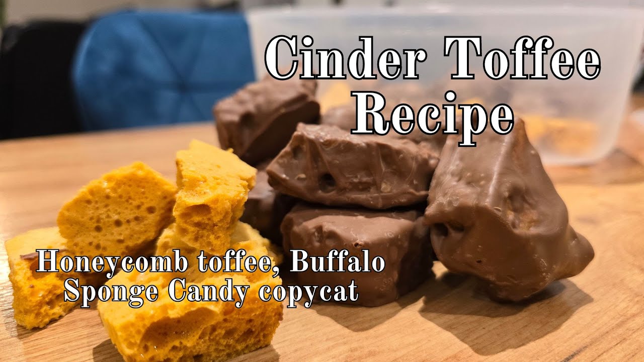 Uncover the Mouth-watering Secrets of Cinder Toffee! - YouTube