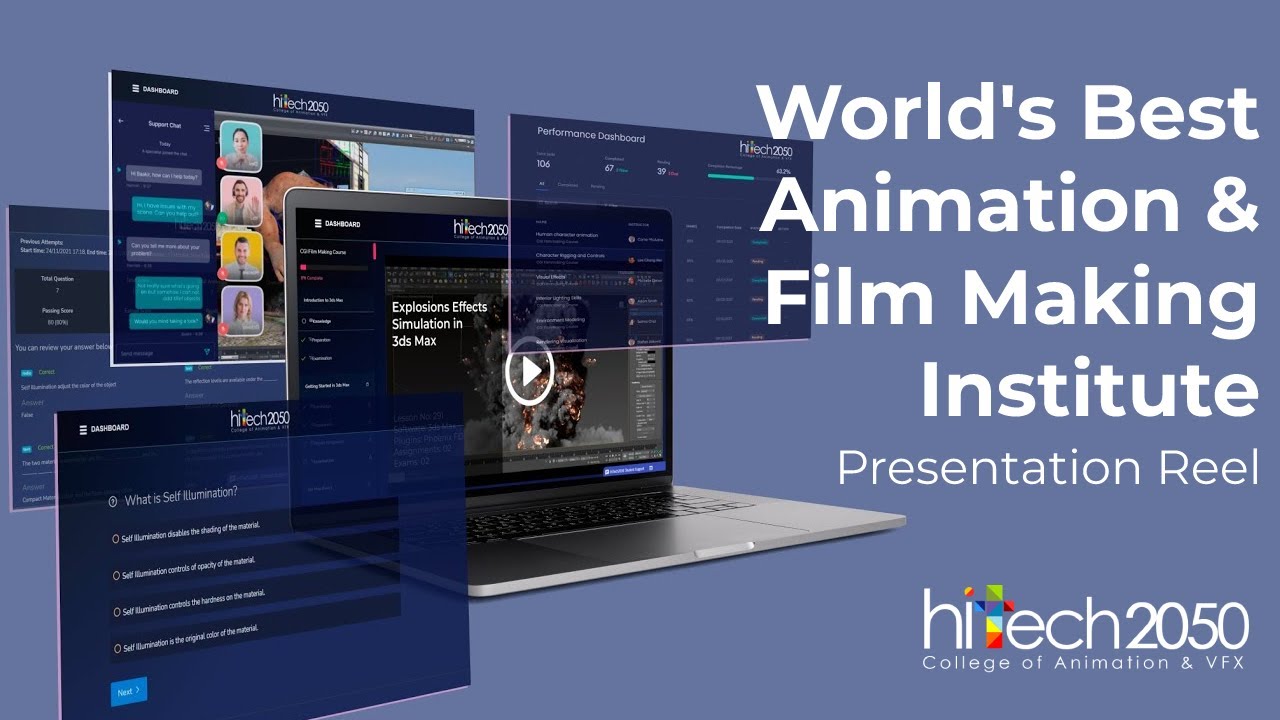 Introducing HiTech2050 College of Animation & Visual Effects - YouTube