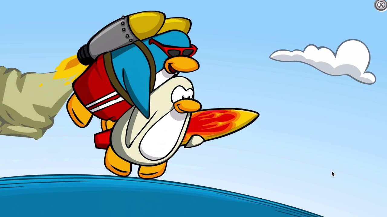 Club Penguin Rewritten: Graduate Stamp Catchin’ Waves - YouTube