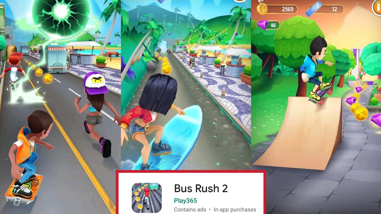Bus Rush 2 gameplay Android - YouTube