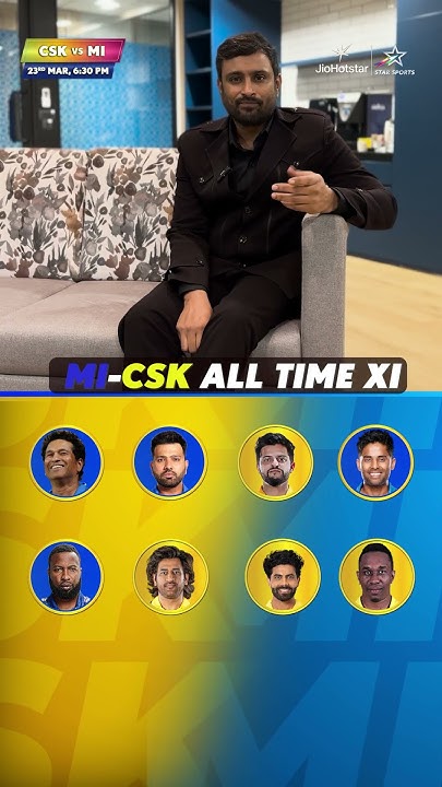 Ambati Rayudu picks his all-time combined XI for MI & CSK! | #IPLonJioStar - YouTube