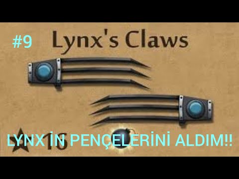 LYNX İLE ZORLU DÖVÜŞ!! ve LYNX İN PENÇELERİNİ ALDIM!!-Shadow Fight 2 Bölüm-9