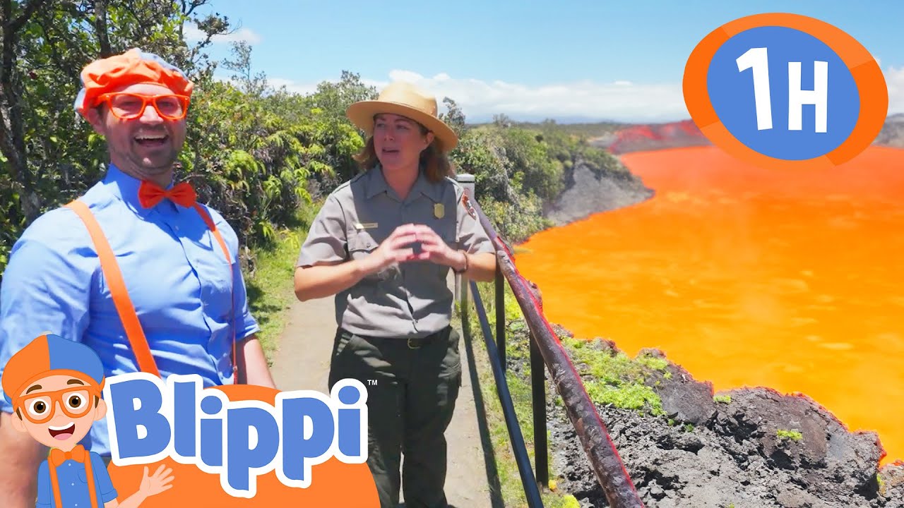 Blippi's Volcano Adventure | Fun with Blippi! | Blippi Educational ...