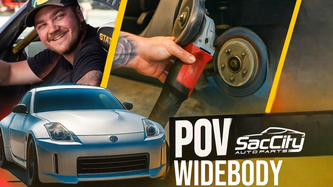 Fitting The Cleanest 350z Wide Body Kit | Pov | - YouTube