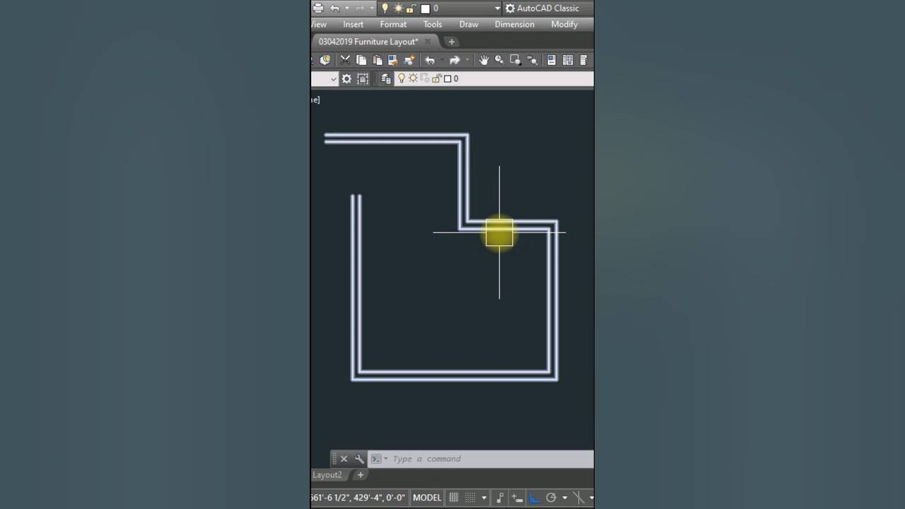 MLine (Create Walls) -AutoCAD Tutorials #architecture #autocad #multilineinautocad - YouTube