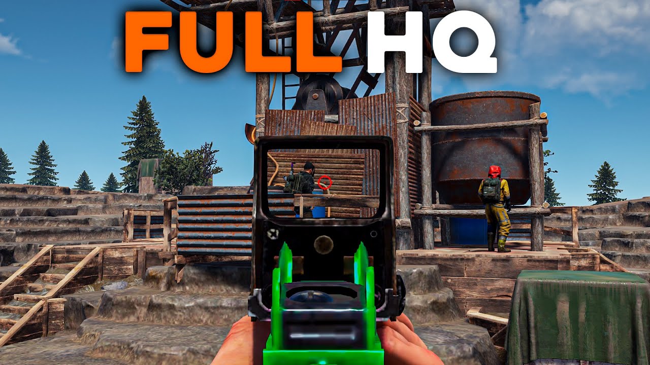 COUNTEREAMOS LA QUARRY Y LE ROBAMOS MUCHO HQ A ESTE TEAM - Rust - YouTube