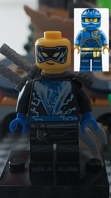 HOW TO MAKE A CUSTOM EVIL JAY👽 #ninjago #lego #legotoys #minifigures # ...