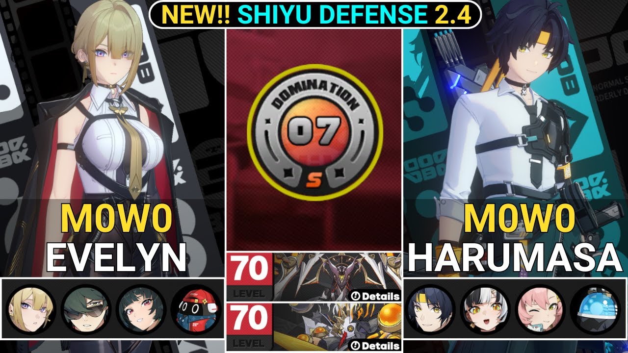 NEW SHIYU RESET! NEW BOSS! M0W0 Evelyn & Harumasa Showcase | NEW ...