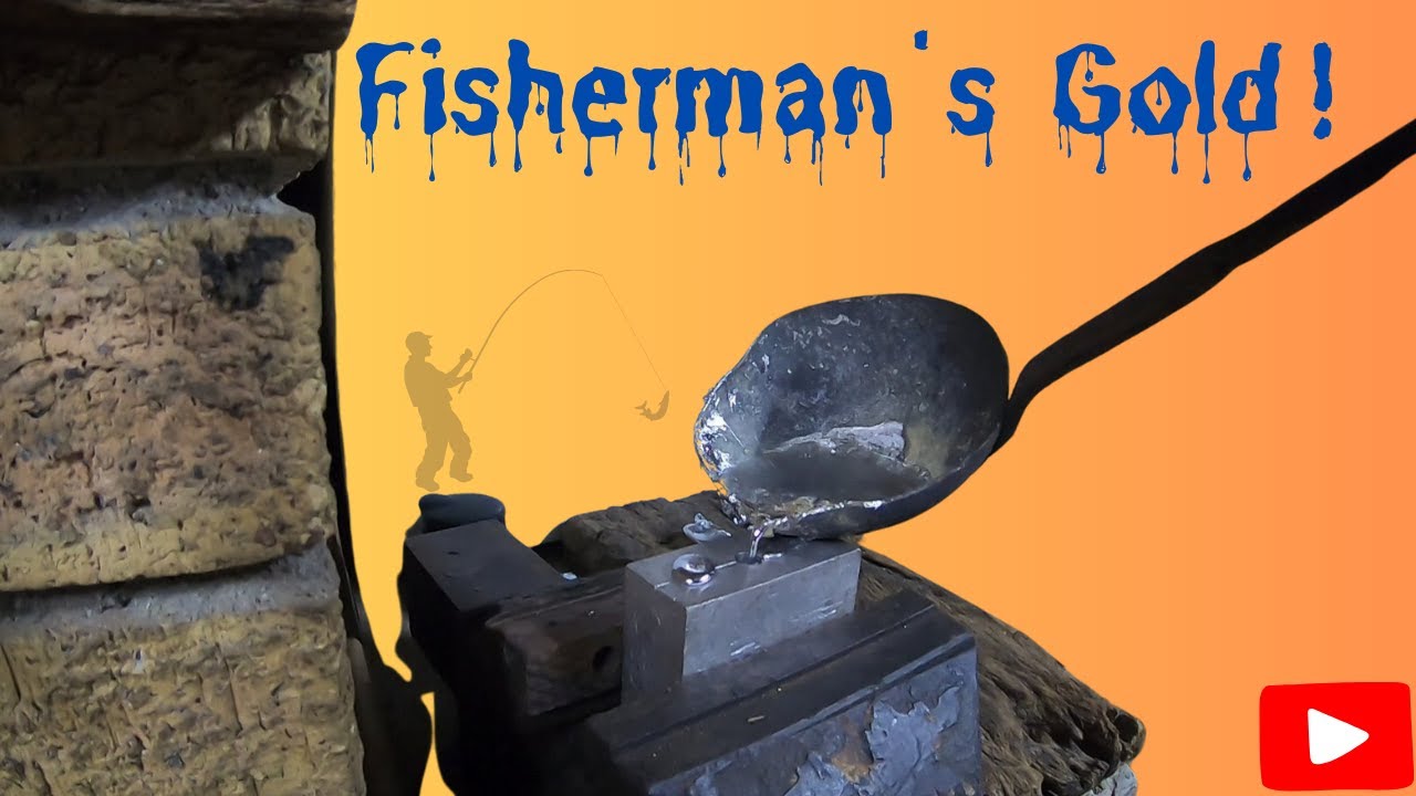 Making my own Lead Sinkers - YouTube