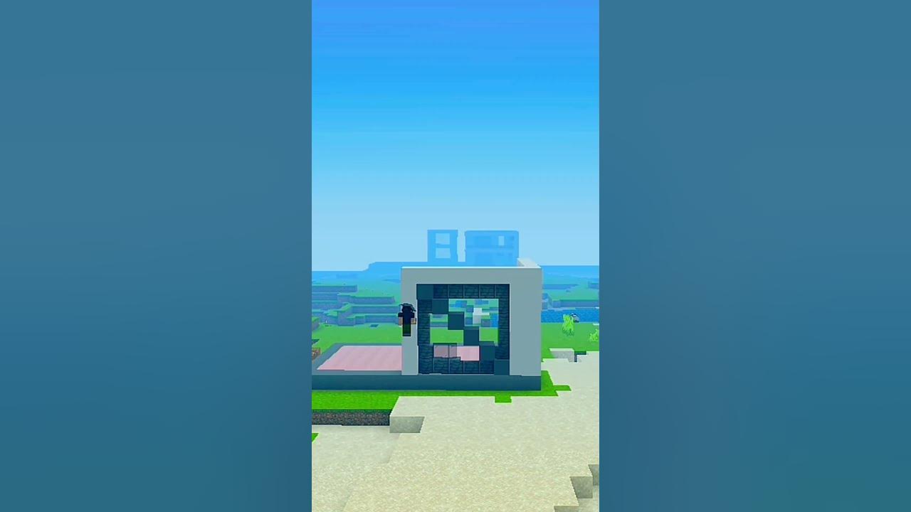 Minecraft Starter House Easy Building Tutorial Shorts Minecraft