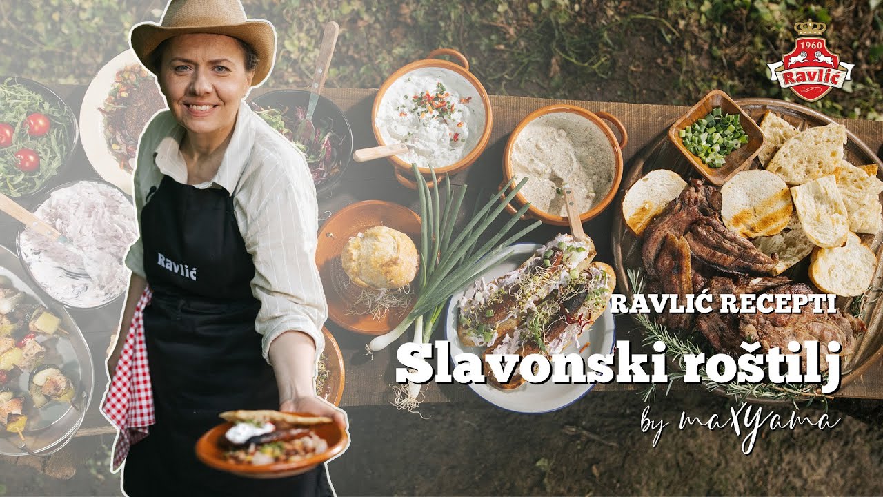 Ravlić recepti I Slavonski roštilj - YouTube
