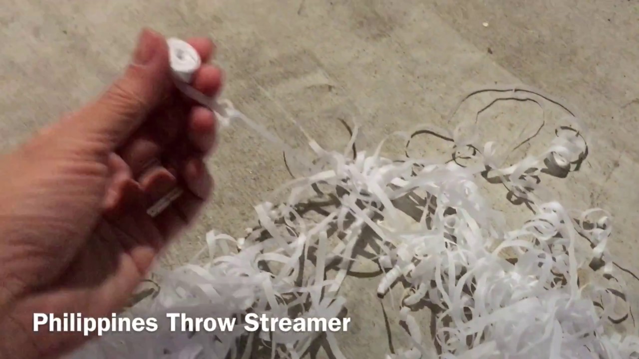Philippines Throw Streamers VS JL Magic Throw Streamers (Review) - YouTube