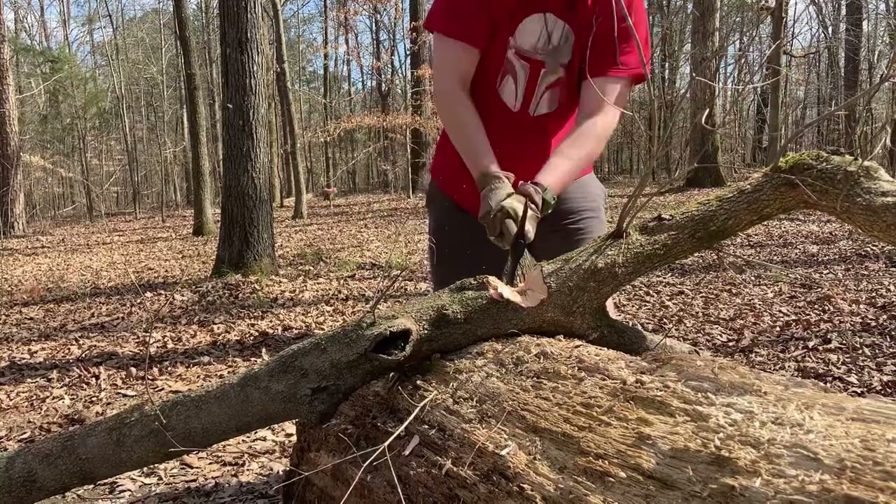 RMJ American Tomahawk Model 1 CHOPPING TEST - YouTube