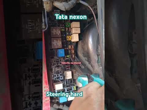 Tata nexon steering hard##Tata nexon steering fuse location##use change##