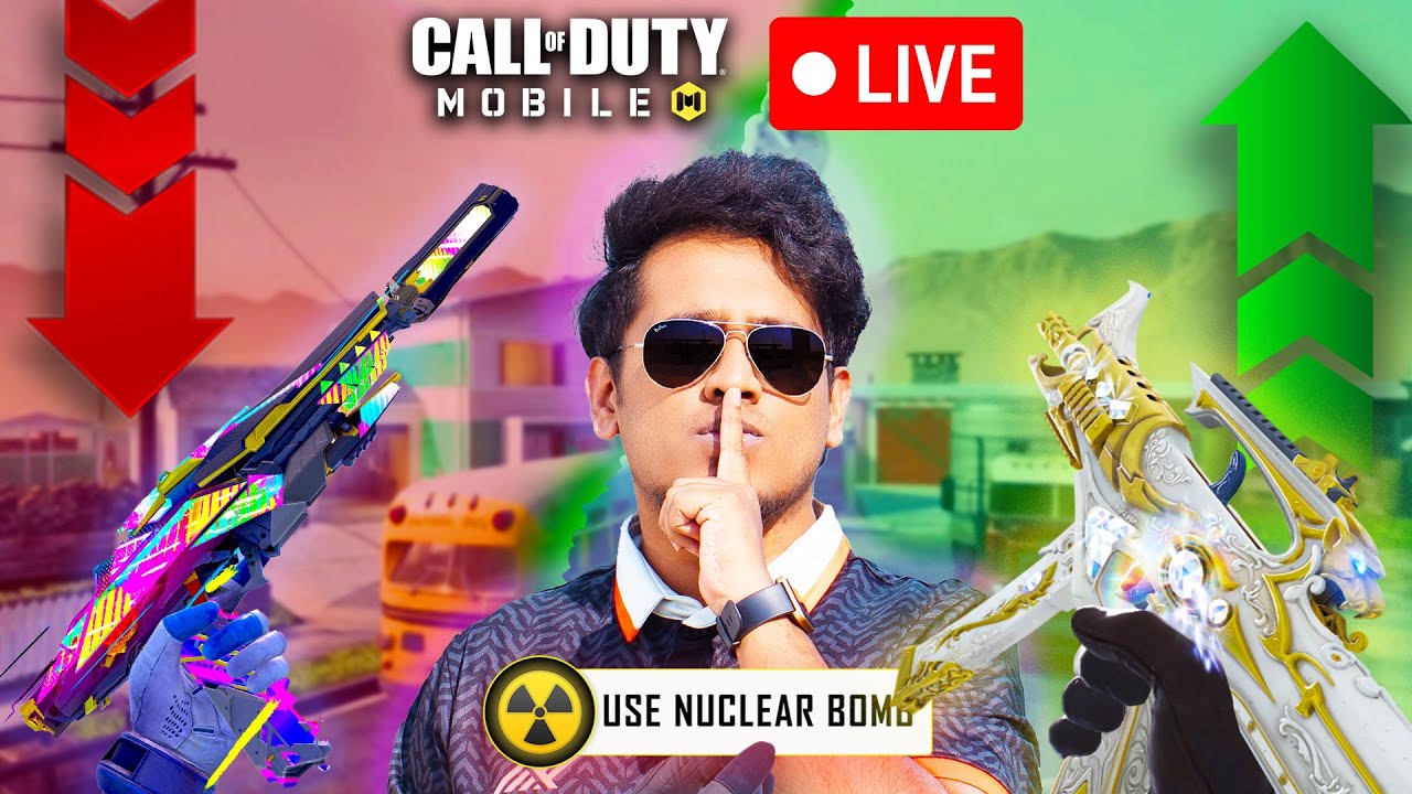 🔴LIVE: Dropping NUKES in COD:M till I hit 7,000 Subs! #codmobile #codm #codmemes #shorts - YouTube