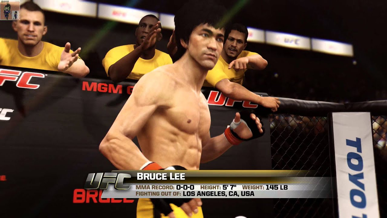 EA Sports UFC PS4 - Bruce Lee vs Jose Aldo - YouTube