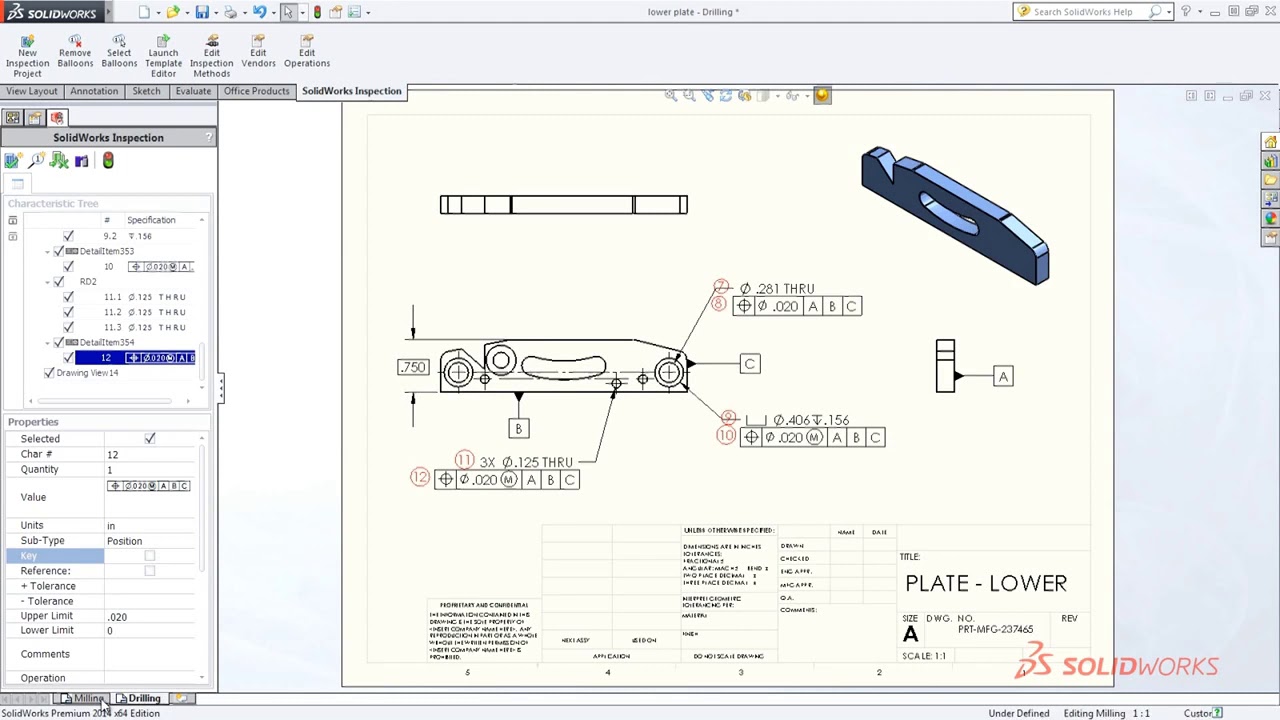 SOLIDWORKS Inspection : Introduction - YouTube