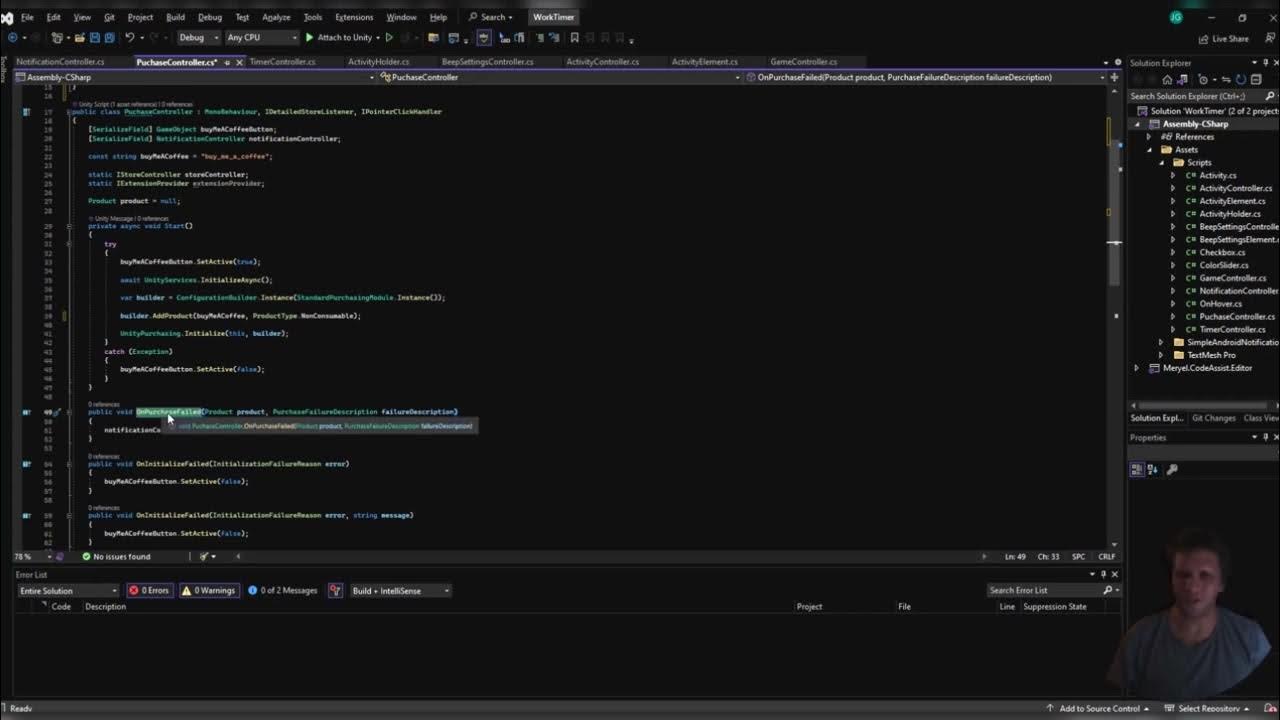 Unity In App Purchasing Tutorial - YouTube