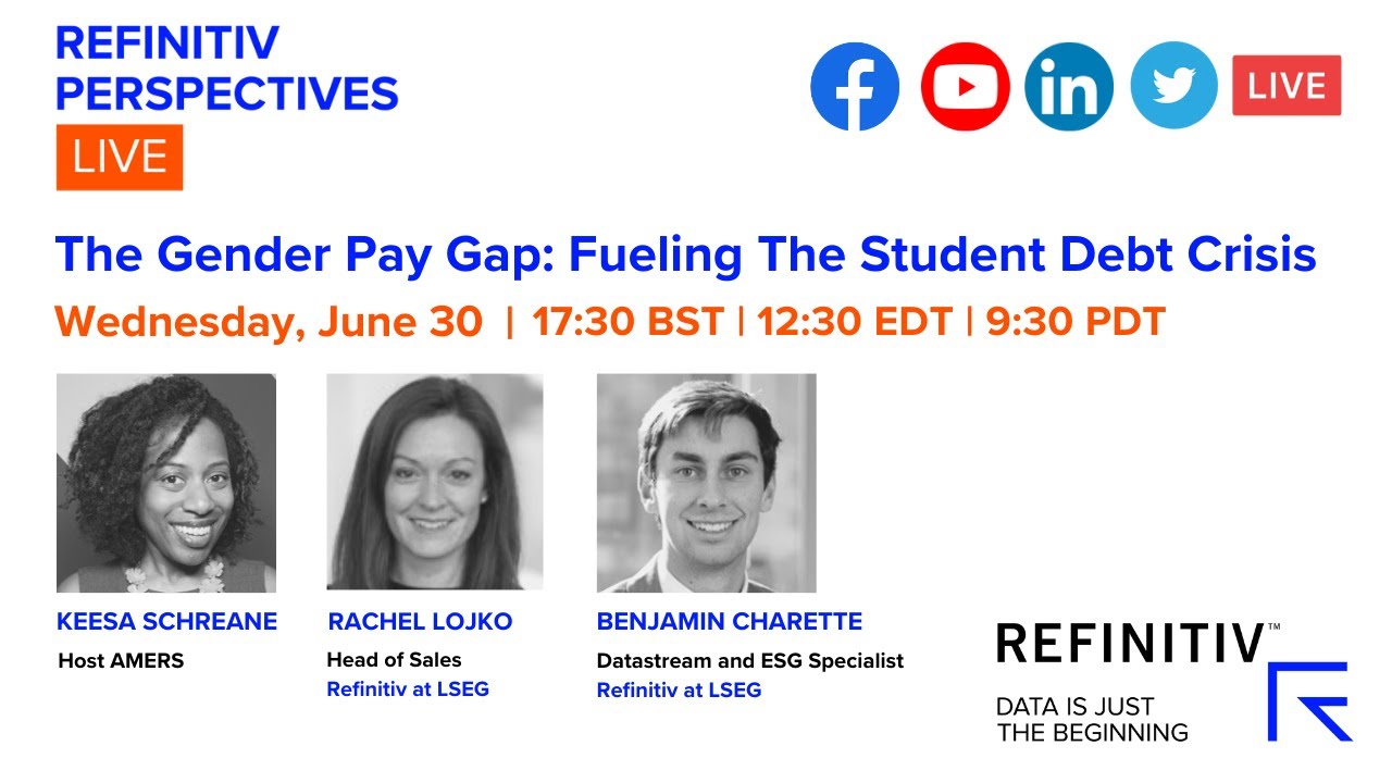 Perspectives LIVE: The Gender Pay Gap: Fueling The Student Debt Crisis ...