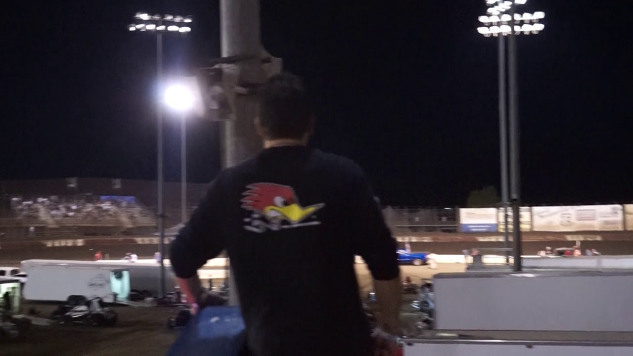 #35 Eric Englert first run of the new car. - YouTube