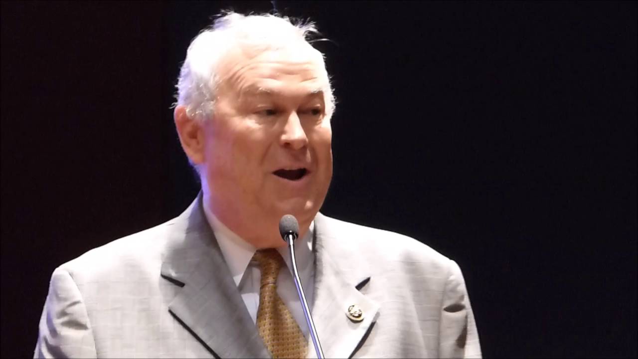 Rep. Dana Rohrabacher (R-CA) at the 2016 In Defense of Christians ...