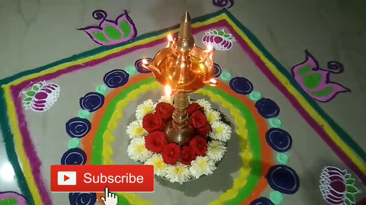 Deepa alankara idea for #Navarathri in Kannada. - YouTube